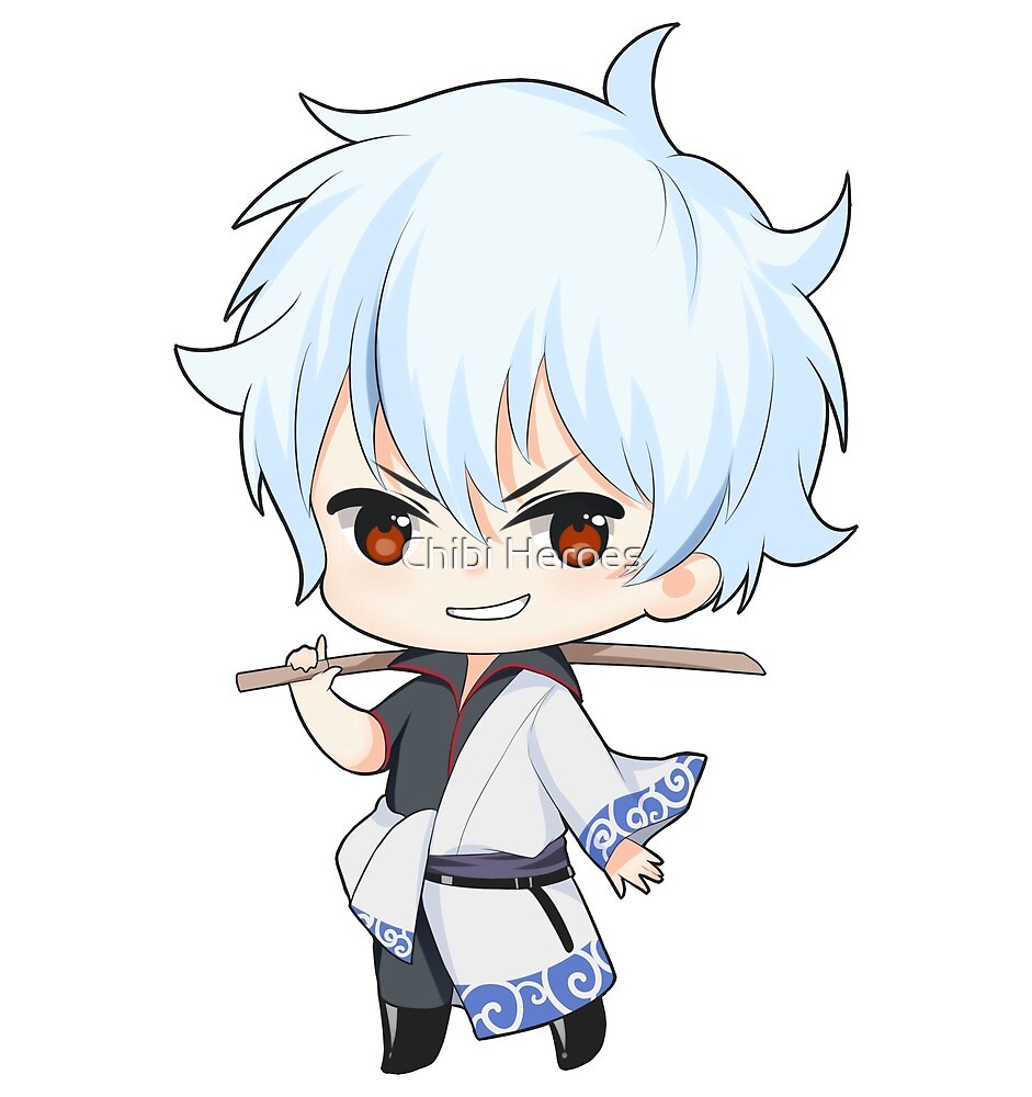 "Gintoki - CSRS01" by Chibi Heroes | Redbubble