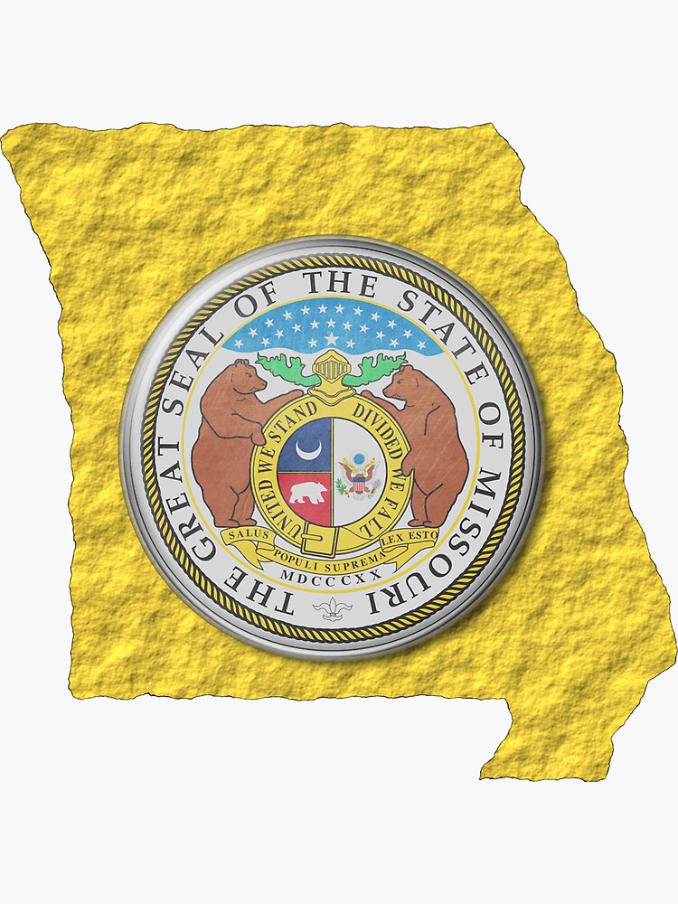 "Missouri State Seal" Sticker for Sale by DesignsByMVH | Redbubble