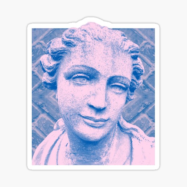 "Brick Baby - Pink Statue of Expectations" Sticker for Sale by ...