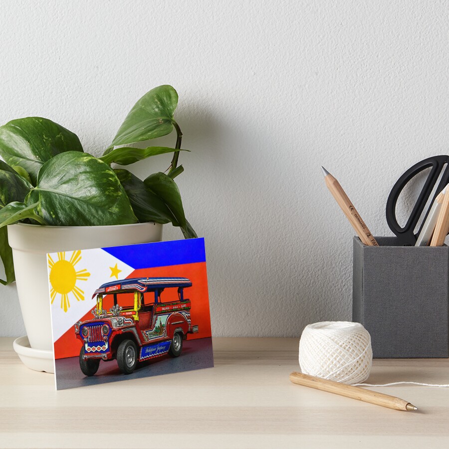 "Philippine Jeepney" Poster for Sale by photocatphoto | Redbubble