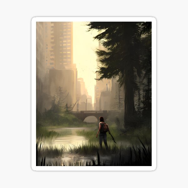 "Last of us" Sticker for Sale by IaskAi | Redbubble