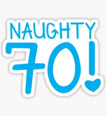 70th Birthday: Stickers | Redbubble