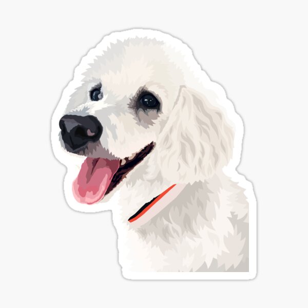 "Tanner" Sticker for Sale by KatsDogs | Redbubble