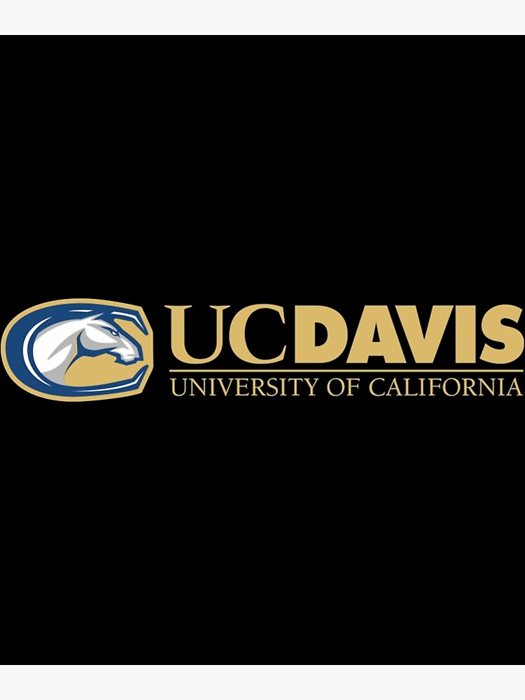 "uc davis university merch " Poster for Sale by GabrielMatthew | Redbubble
