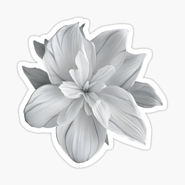"Night jasmine flower" Sticker for Sale by gramizzia | Redbubble