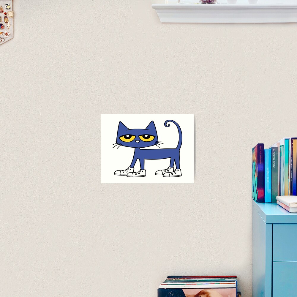 "Pete the Cat: I Love My White Shoes" Art Board Print for Sale by ...