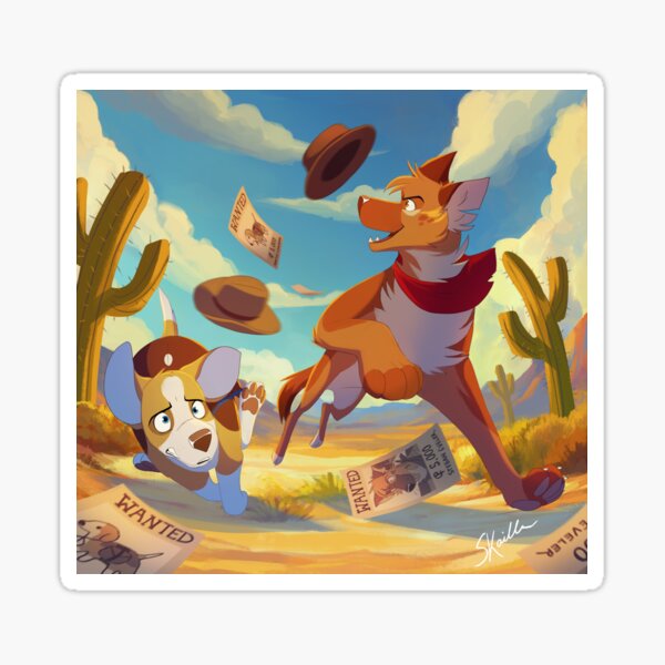 "Wild West" Sticker for Sale by skailla | Redbubble