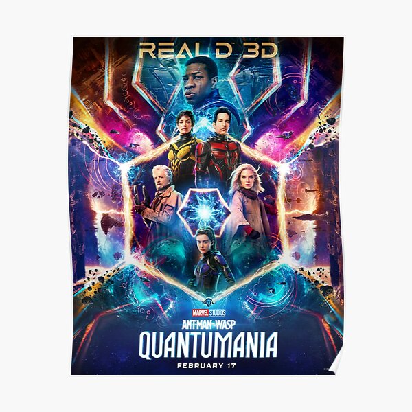 "Quantumania" Poster for Sale by kennylawsean | Redbubble