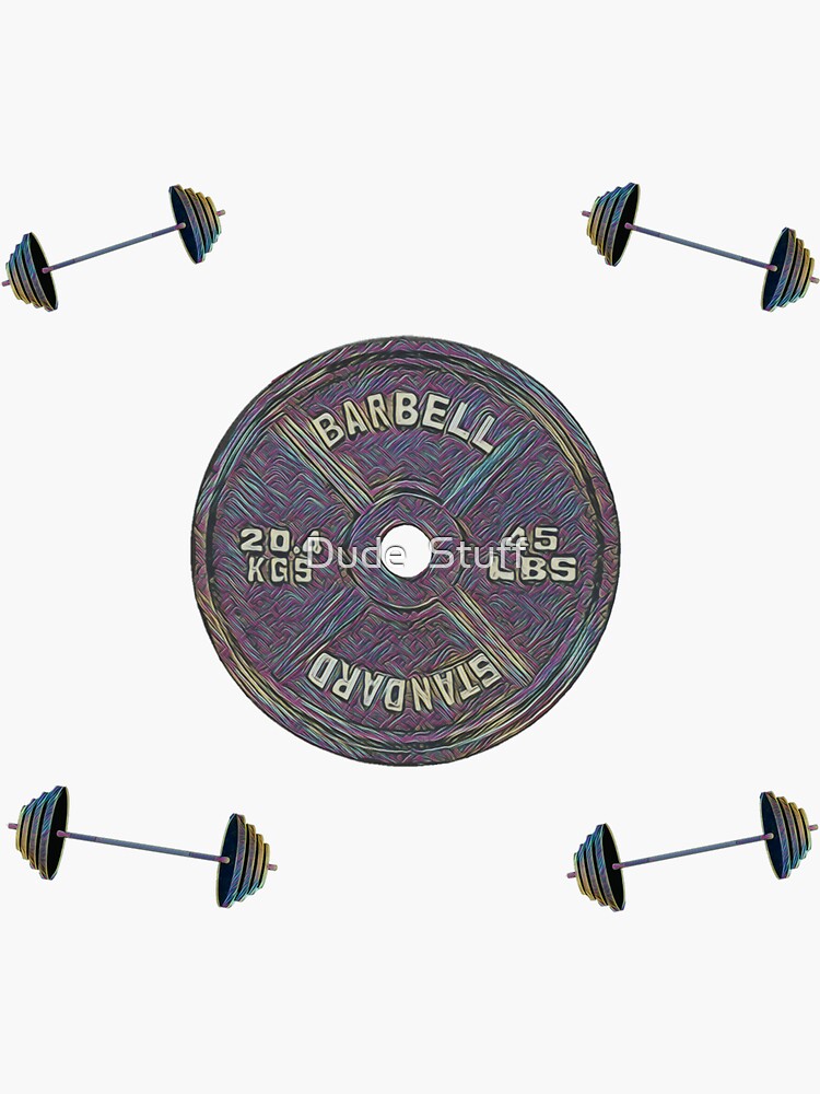 "Weights and Plates Pattern - Green- Available on socks mugs shirts ...