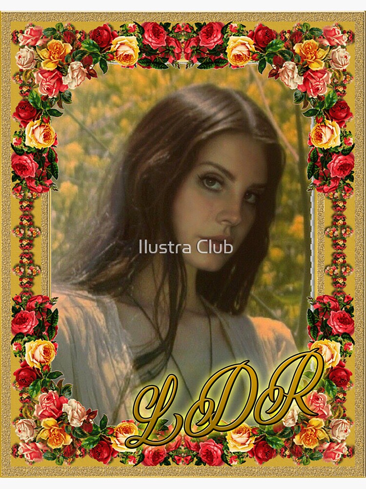 "LDR" Sticker for Sale by Domiilustra | Redbubble