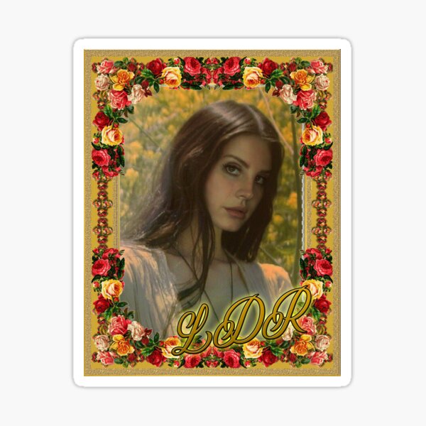 "LDR" Sticker for Sale by Domiilustra | Redbubble