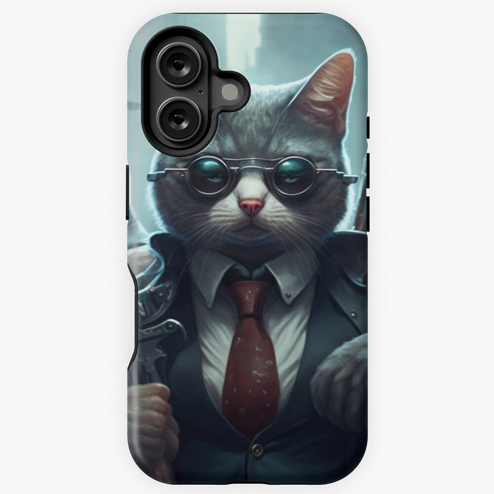 "Peaky cats : The Feline Mafia Gang" Sticker for Sale by Nugstore ...