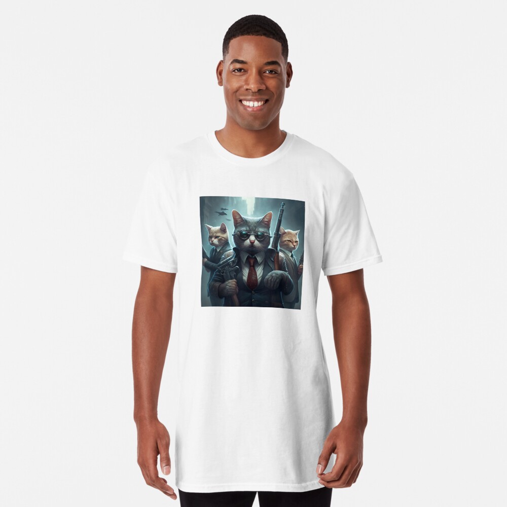 "Peaky cats : The Feline Mafia Gang" Sticker for Sale by Nugstore ...