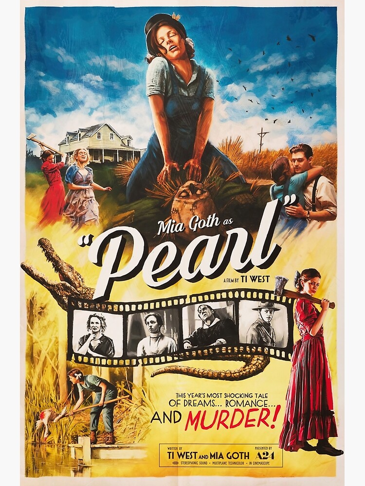 "Mia Goth's Pearl (2022) Poster" Poster for Sale by LucasGranado | Redbubble