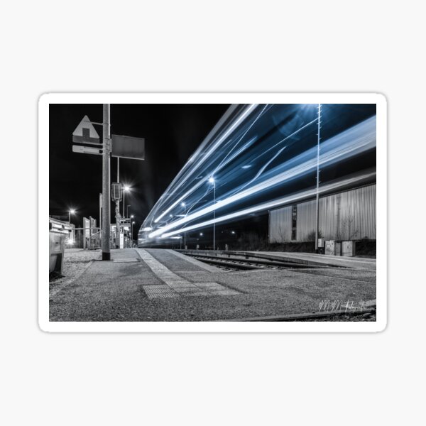 "Departure" Sticker for Sale by m-m-fotografie | Redbubble