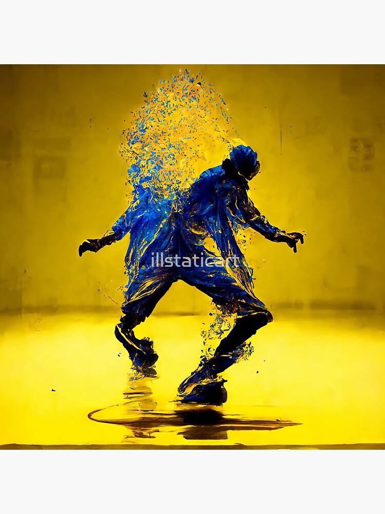 "Yellow Street Swagger" Sticker for Sale by illstaticart | Redbubble