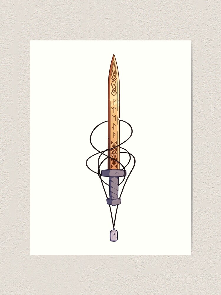 "Magnus Chase's Sword - Jack / Sumarbrander / Sword of Summer" Art ...
