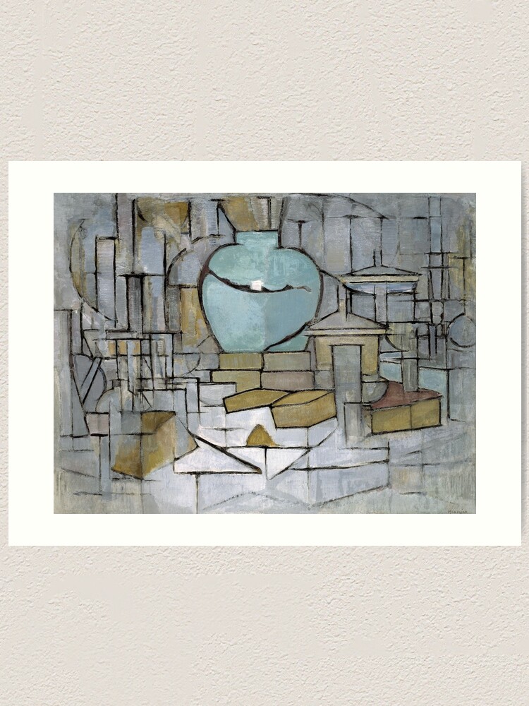 "Piet Mondrian's Still Life with Gingerpot II, 1912 by Piet Mondrian ...