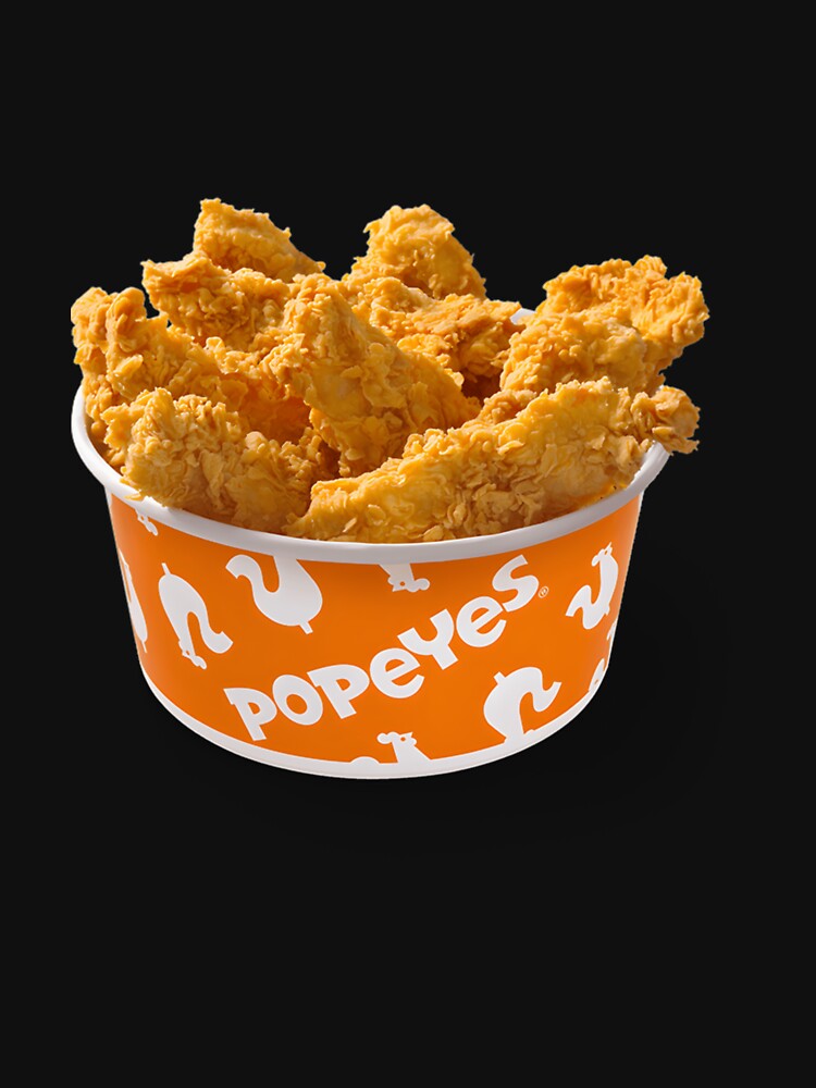 "Popeyes Chicken Bucket Classic 152" Essential T-Shirt for Sale by ...