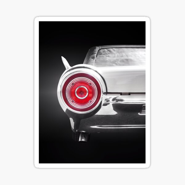 "American classic car Thunderbird 1962 convertible" Sticker for Sale by ...