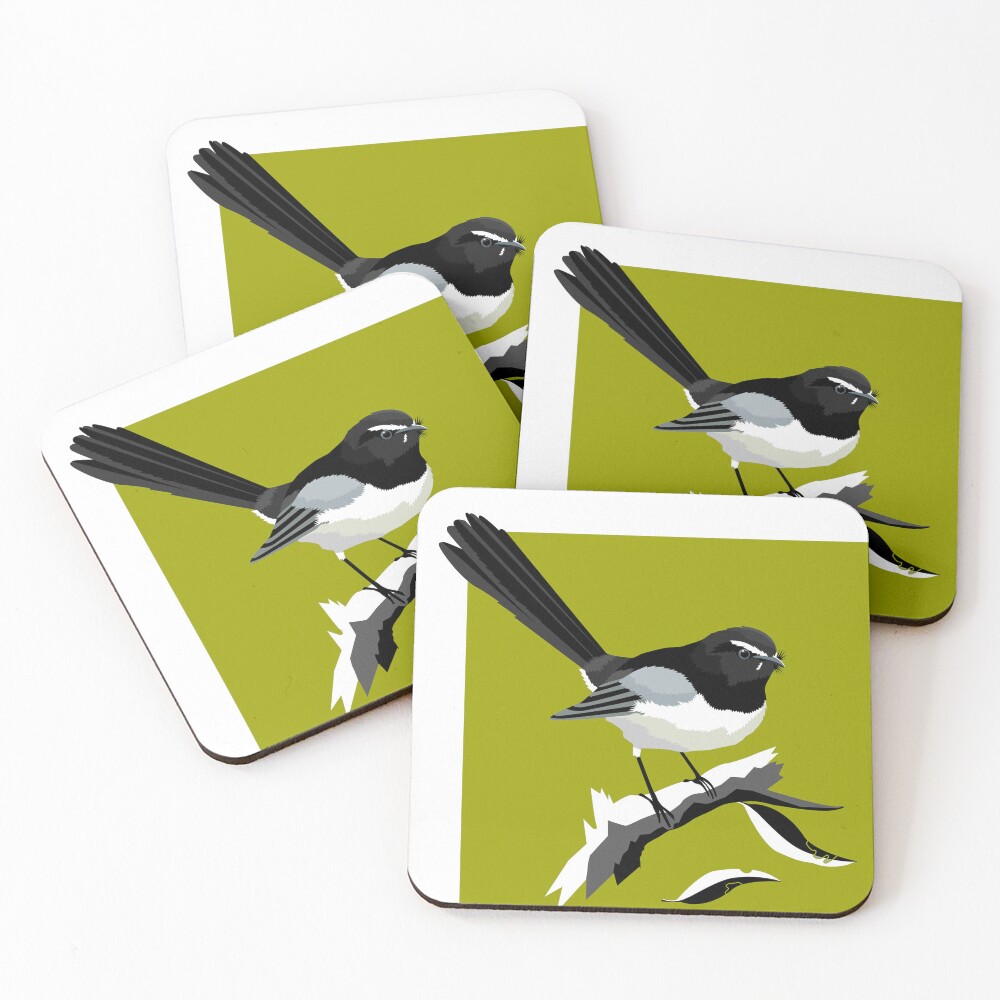 "Willy WagTail." Sticker for Sale by GrahamColton | Redbubble