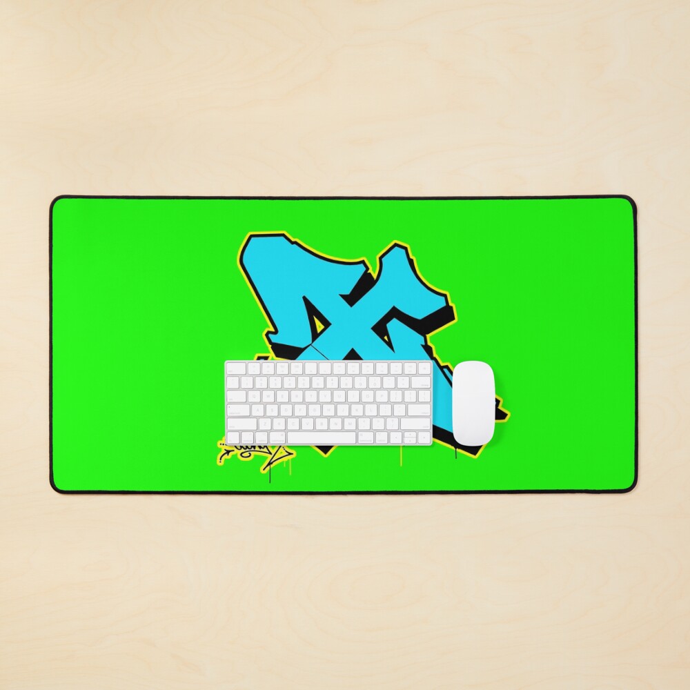 "BLUE LETTER X BY ESONE URBAN GRAFFITI STREET STYLE " Sticker for Sale ...