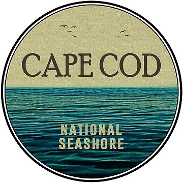 "Cape Cod National Seashore Massachusetts Ocean Birds" Sticker for Sale ...