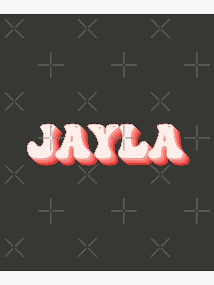 Que Significa El Nombre Jaylah Jayla Colorido Del Nombre | Zazzle ES