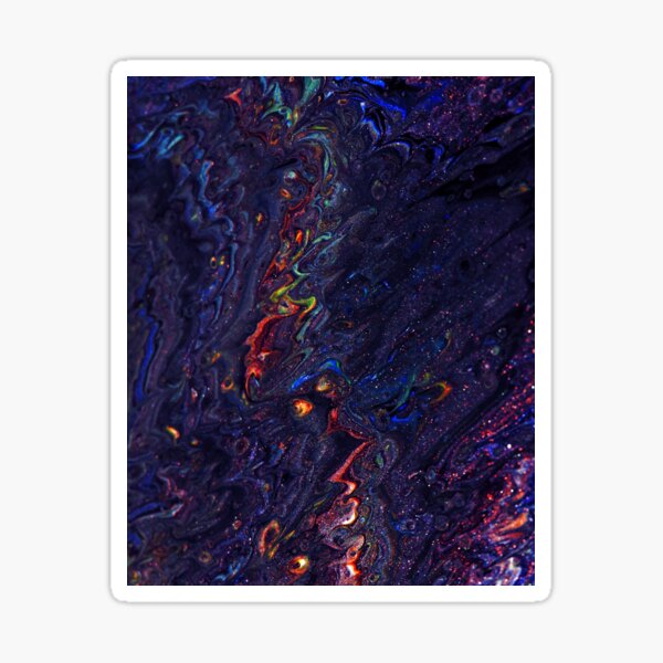 "Star Dust in Space - Abstract - Digital Art" Sticker for Sale by ...