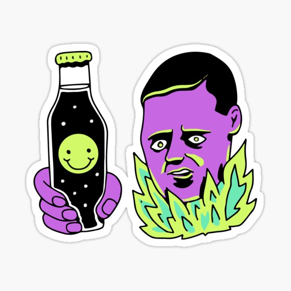 "hand drawn acids" Sticker for Sale by OmkvO | Redbubble