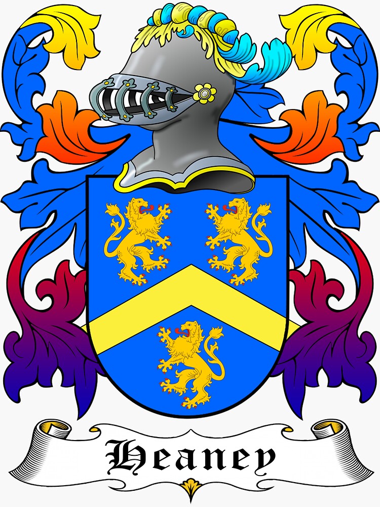 "HEANEY" Sticker for Sale by CathalDevlin | Redbubble