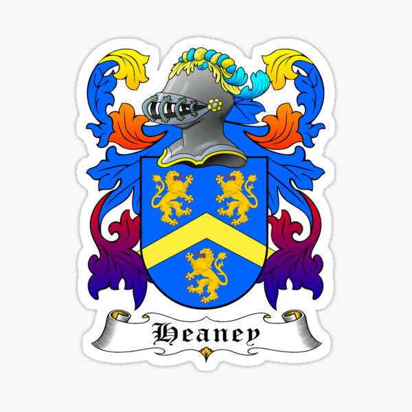 "HEANEY" Sticker for Sale by CathalDevlin | Redbubble