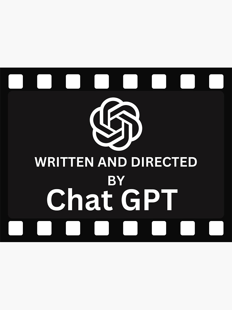 "chat gpt" Sticker for Sale by T-shortlist | Redbubble