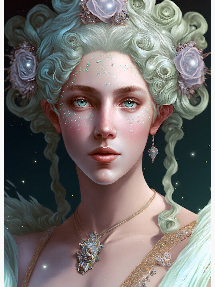 "Aphrodite, Greek goddess of beauty" Art Board Print for Sale by ...