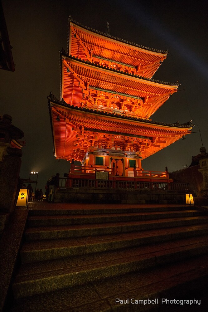 "Orange Temple" by Paul Campbell Photography | Redbubble