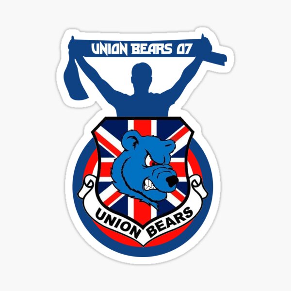 "Union Bears" Sticker for Sale by Muss 86 | Redbubble