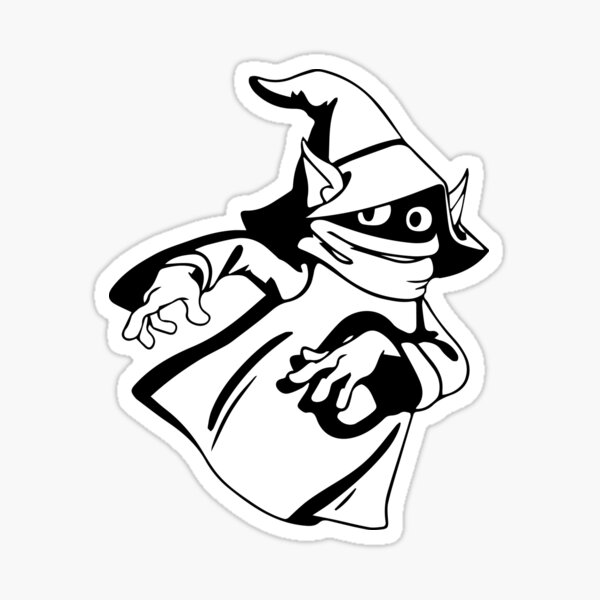 "Masters of the Universe: Orko. Stylised Vector Art" Sticker for Sale ...