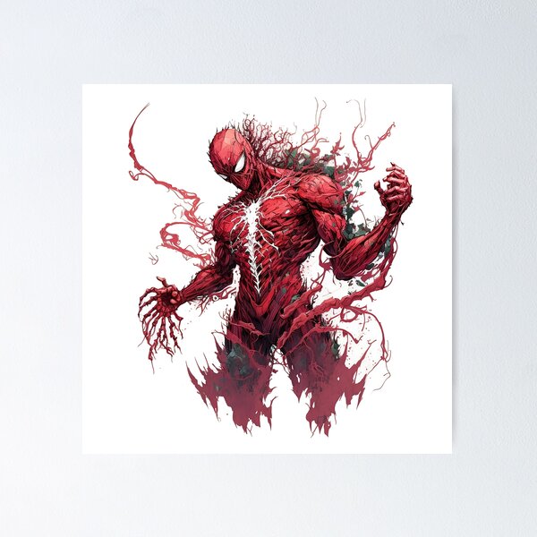 "real carnage" Poster for Sale by divyanshagarwal | Redbubble