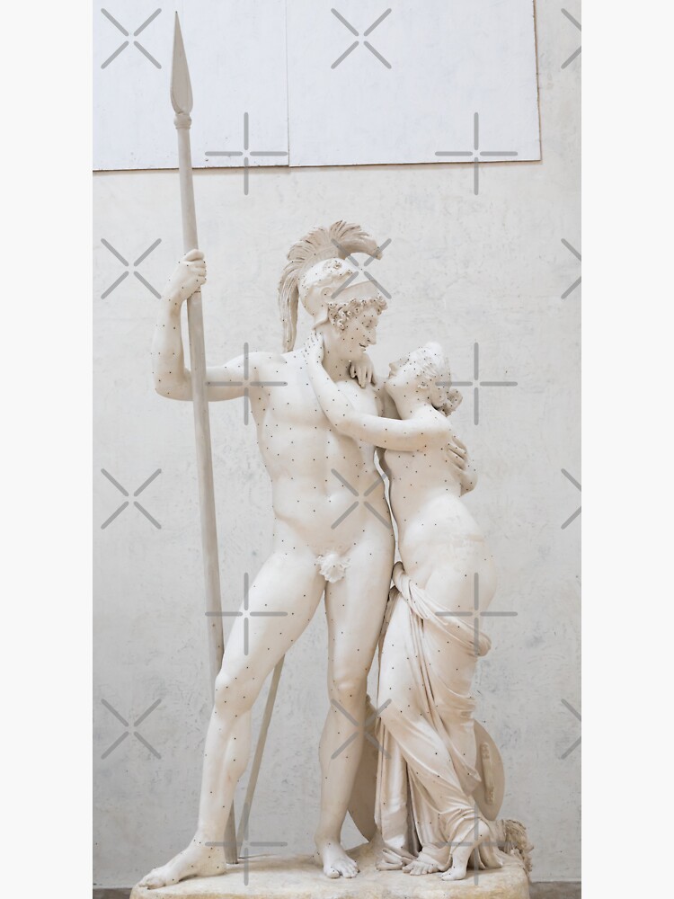 "Venus and Mars - Venere e Marte - by Antonio Canova, 1816." Sticker ...