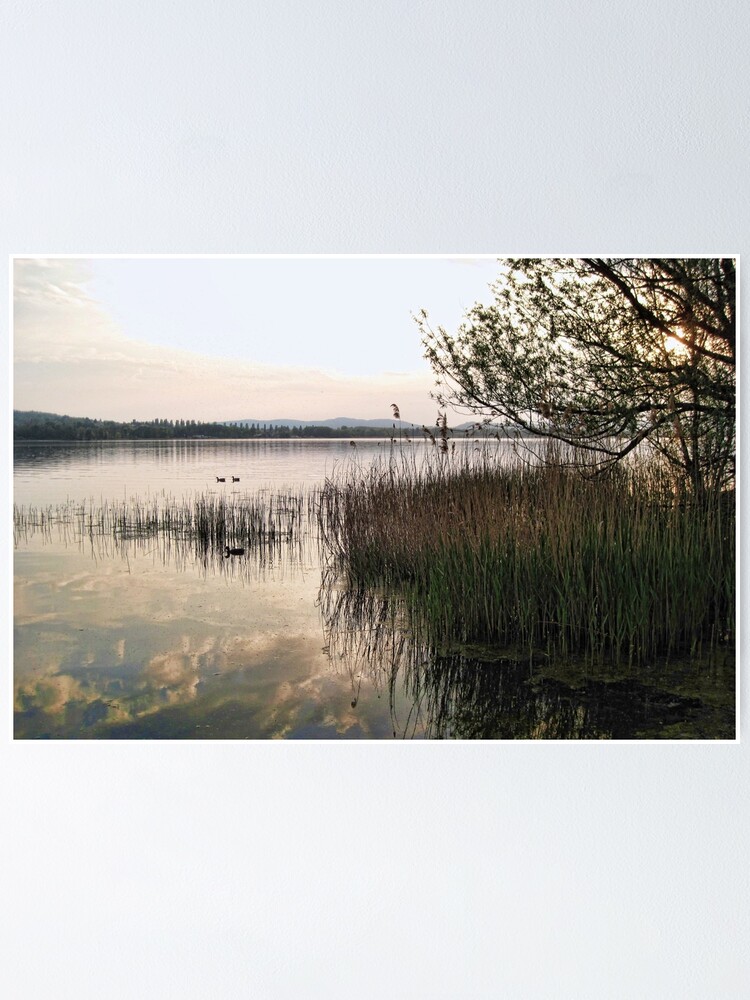 "Lake of Varese - sunset n.1" Poster for Sale by Rori | Redbubble