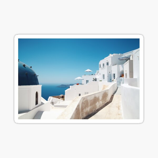 "Santorini" Sticker for Sale by planinas | Redbubble