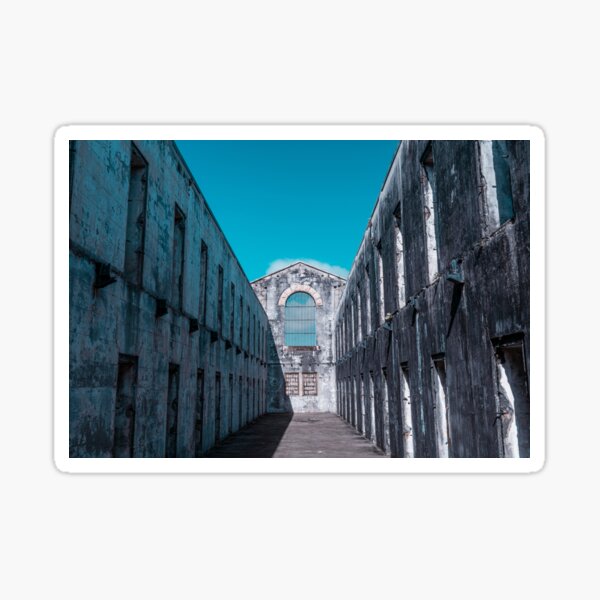 "Trial Bay Gaol" Sticker for Sale by mjscreative | Redbubble