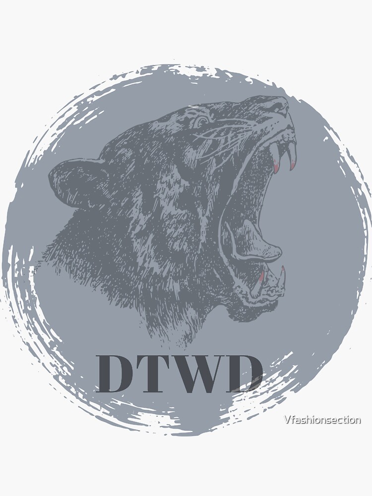"" DTWD Duval Til We Die Jaguar Unique Eye Catching "" Sticker for Sale ...