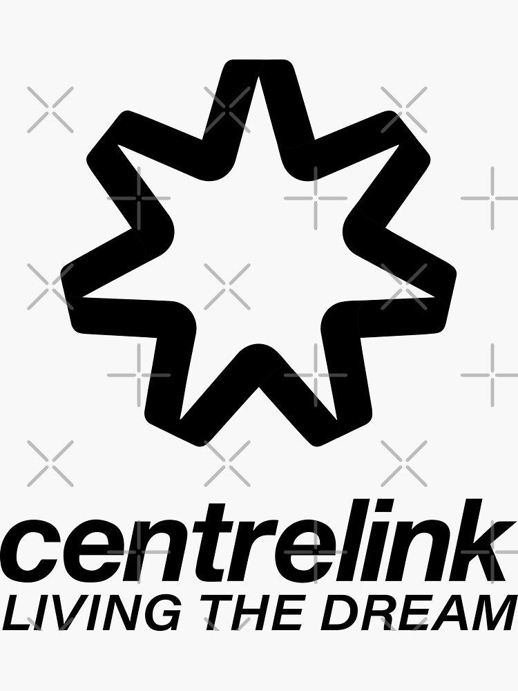 "Centrelink" Sticker for Sale by barjasta | Redbubble