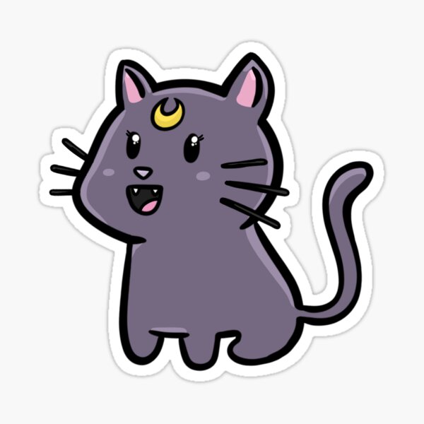 "Luna" Sticker for Sale by Nrn-chibi | Redbubble