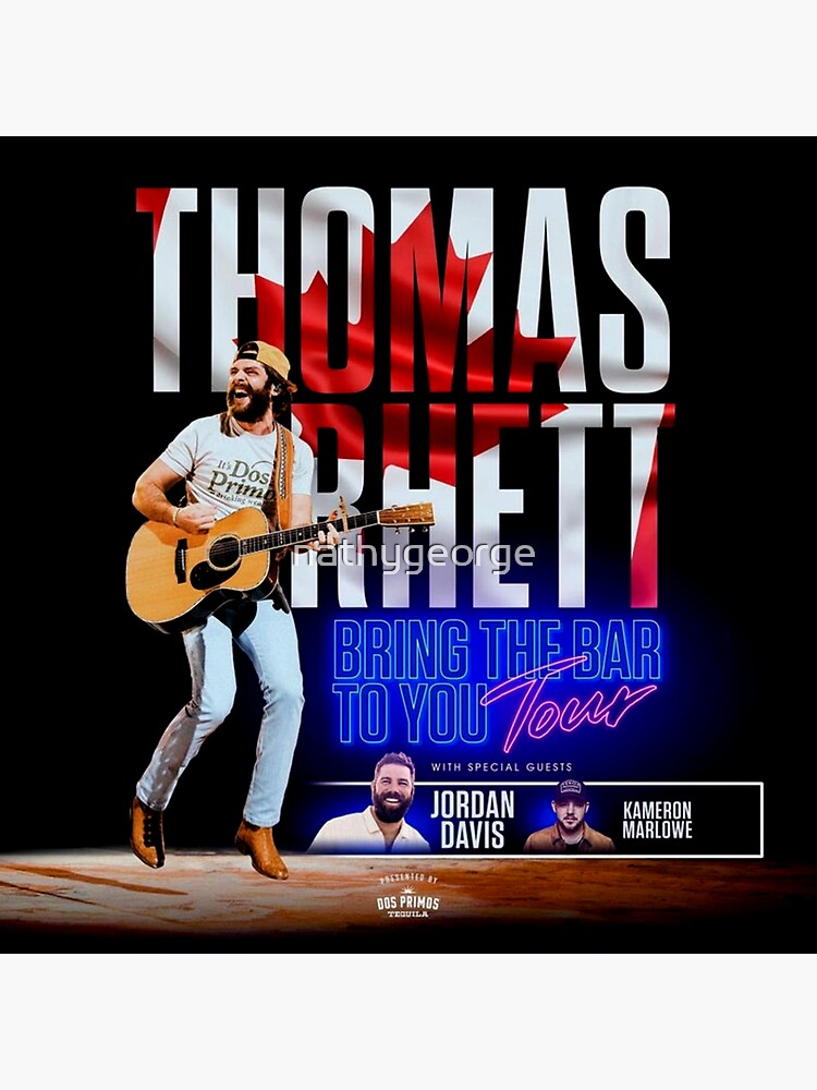"Thomas Rhett Bring The Bar To You Tour 2023 aber1" Sticker for Sale by ...