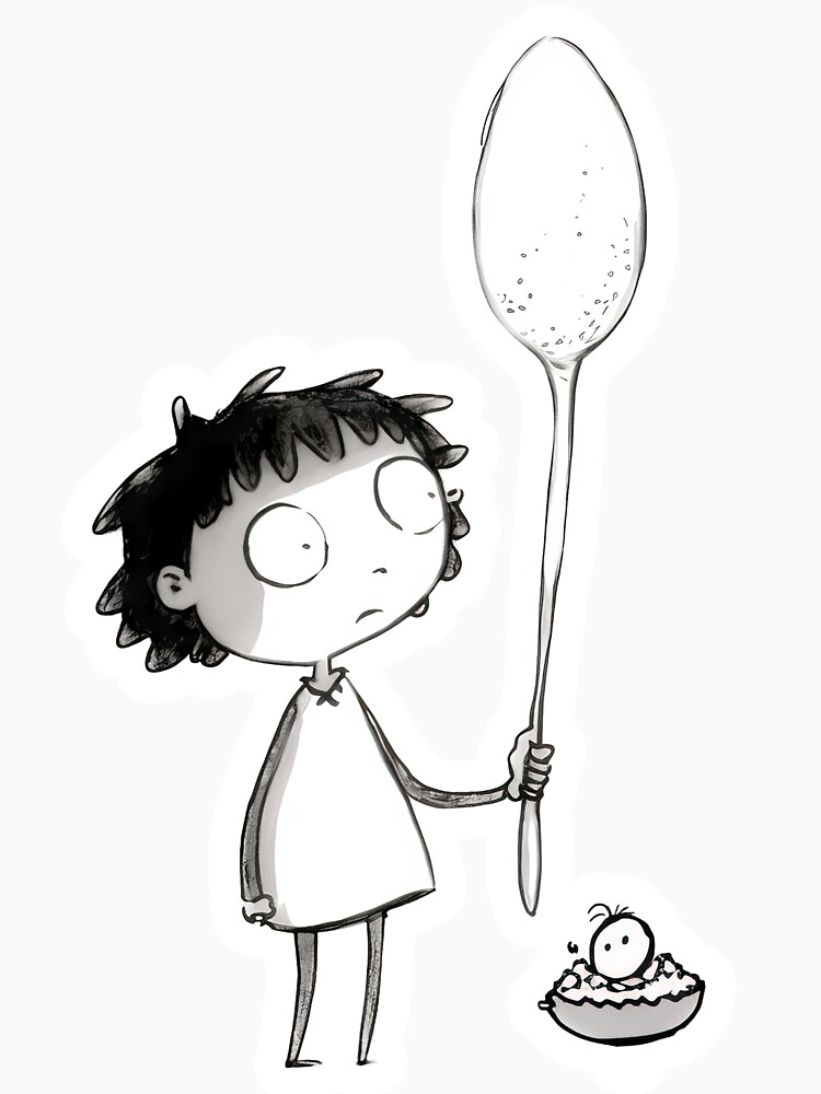 "Rejected Cartoon - My spoon is too big - S2-WA2303" Essential T-Shirt ...