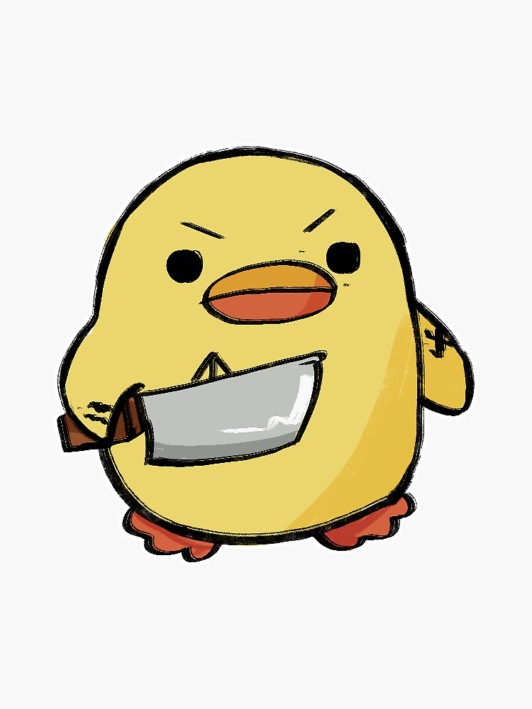"Duck Roach (sticker)" Sticker for Sale by bananatole | Redbubble