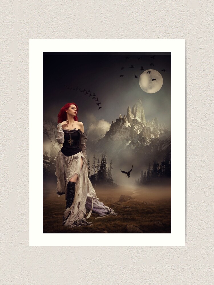 "The Morrigan" Art Print by michellerena | Redbubble