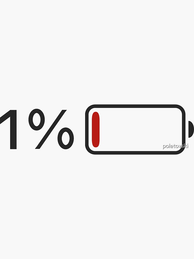 "Sticker 1 percent " Sticker by poletovski | Redbubble